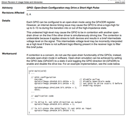 SYSCONFIG: F2838x: I2C Module: Default GPIO configuration wrongly set ...