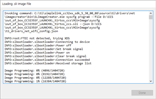 LAUNCHXL-CC3235SF: CC3235SF Flashing with XDS110 Debug Probe - Wi-Fi forum - Wi-Fi - TI E2E ...