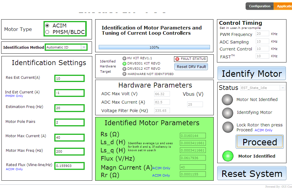 AC Inductive motor Identify error using F28069 - C2000 microcontrollers forum - C2000™︎ ...