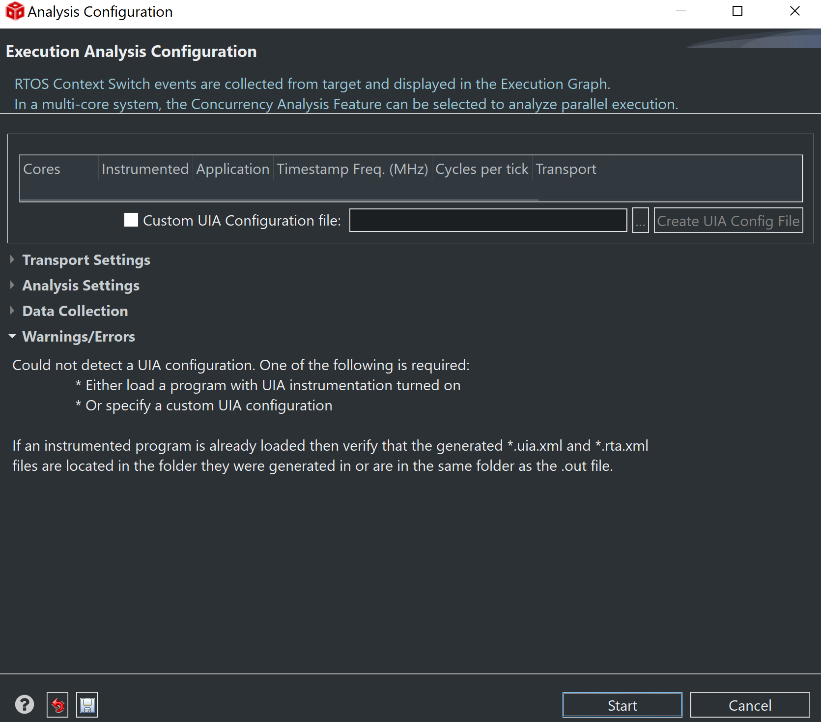 CCS/CC2640R2F: How to use Execution Analysis with simple_peripheral project? - Code Composer ...