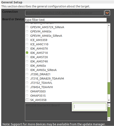AM5718: Error while connecting the processor with CCES using emulator on a custom board ...