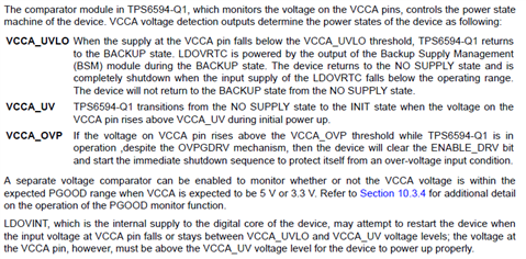 TPS6594-Q1: UVLO questions - Power management forum - Power management - TI E2E support forums