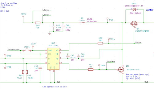 UCC27282: High V(HB-HS) during asynchronous operation - Power ...