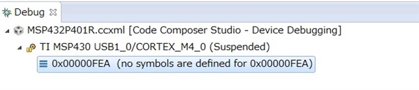 MSP432P401R, How to execute the Factory Reset with MSP-FET and CCSv6.2? - MSP low-power ...