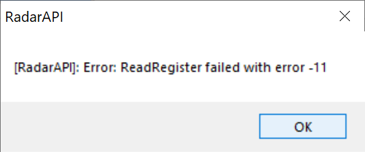 IWR1443BOOST: Unable to load radarMSS file - Sensors forum - Sensors - TI E2E support forums