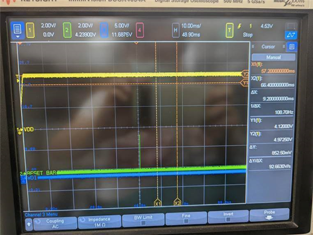 AWR6843: Voltage glitch issue on GPIO_31 (pin R4) when changing its ...