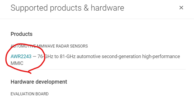 AWR1843: Synthesizer frequency monitoring feature - Sensors forum - Sensors - TI E2E support forums
