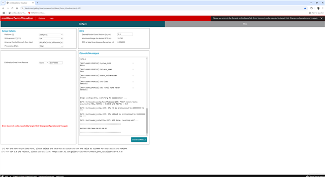 AWR2944EVM: I - Sensors forum - Sensors - TI E2E support forums
