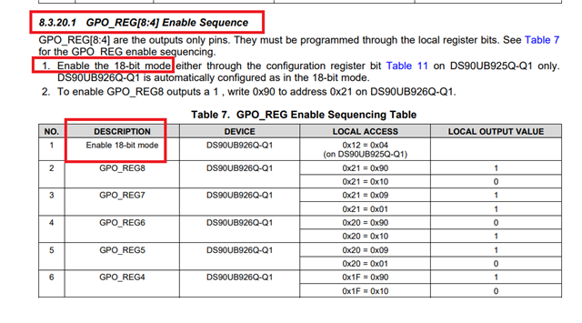 DS90UB925Q-Q1: Required clarification on I2C configuration - Interface forum - Interface - TI ...
