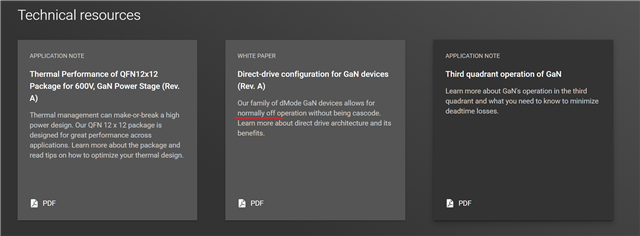 LMG3622: GaN Normally off - Interface forum - Interface - TI E2E support forums