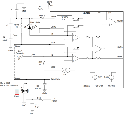 LOG200EVM: Current sources within EVM - Amplifiers forum - Amplifiers - TI E2E support forums