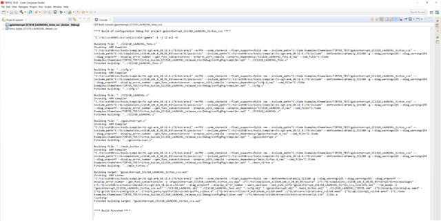 LAUNCHXL-CC1310: tiRtos errors - Sub-1 GHz forum - Sub-1 GHz - TI E2E support forums
