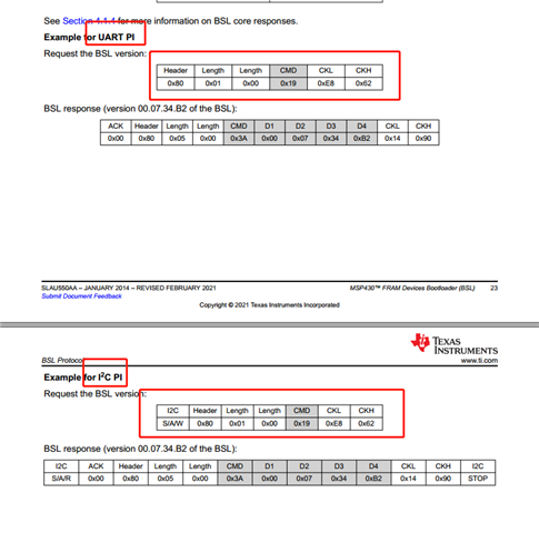 MSP-EXP430FR2433: I2C BOOT - MSP low-power microcontroller forum - MSP low-power ...