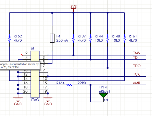 TMS320F280039C: JTAG connection for TMS320F280039C - C2000 microcontrollers forum - C2000™︎ ...