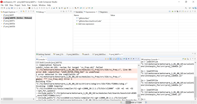 LAUNCHXL-F28069M: Code Composer Studio Cannot Run/Debug A Program - C2000 microcontrollers forum ...