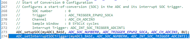 TMS320F28388D: Questions about adc_ex6_soc_continuous_dma routine - C2000 microcontrollers forum ...