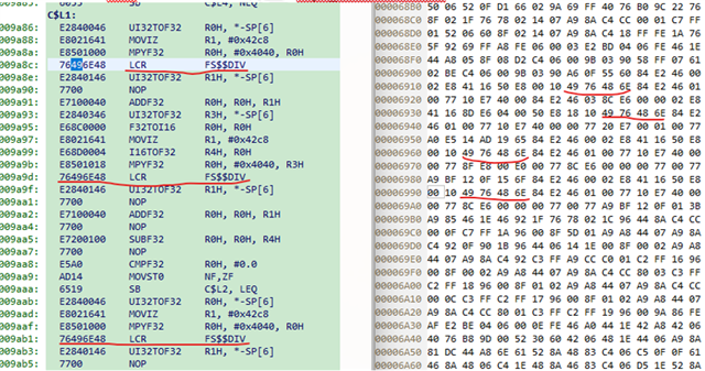 TMS320F280049C: Why different cmd files, the same Flash API function will compiler different ...