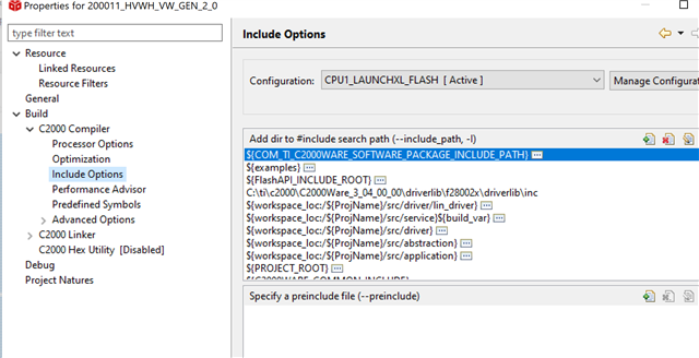 LAUNCHXL-F280025C: Flash API - C2000 microcontrollers forum - C2000™︎ microcontrollers - TI E2E ...