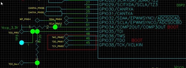 TMS320F28035: Question about Daisy-chain in JTAG design - C2000 microcontrollers forum - C2000™︎ ...