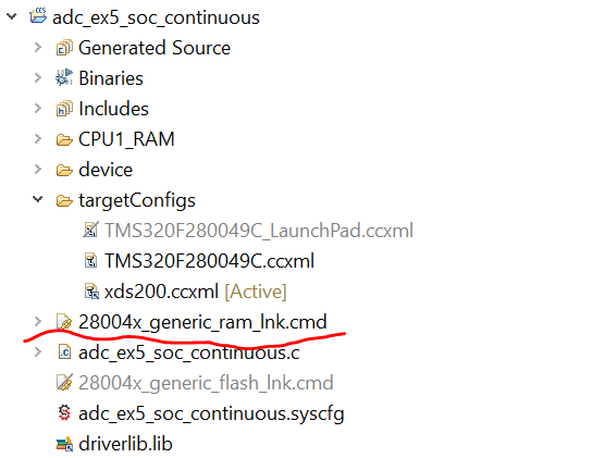 TMS320F280049: Can't programming to flash - C2000 microcontrollers forum - C2000™︎ ...