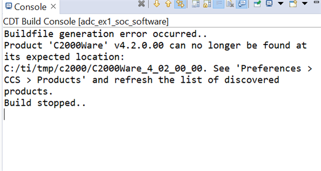 [参考译文] TMS320F280040-Q1：如何更改此宏 COM_TI_C2000WARE_SOFTWARE_PACKAGE_INSTALL_DIR 的路径 - C2000™︎ 微控制器 ...
