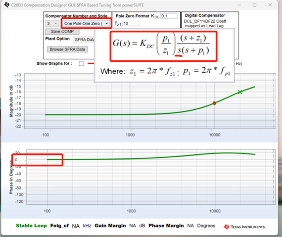TMS320F280049C: C2000 compensation designer GUI(Parallel PI) - C2000 microcontrollers forum ...