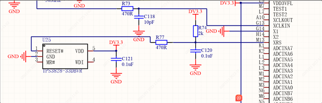 TMS320F28335: The power-on timing is normal, but the serial port function (SCITXD) cannot be ...