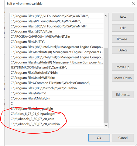 TMS320F28377D: Build failed. C:\ti\xdctools_3_50_07_20_core\C:/ti/xdctools_3_50_07_20_core/xs ...