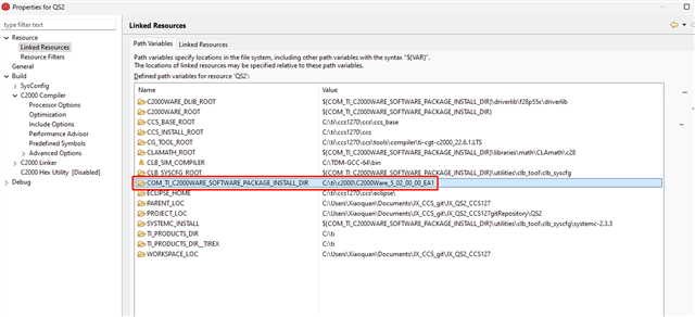 TMS320F28P550SJ: CCS 12.7 show different variables in different launches: COM_TI_C2000WARE ...