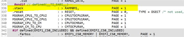 TMS320F28388D: C2000 MCU Linker File - C2000 microcontrollers forum - C2000™︎ microcontrollers ...