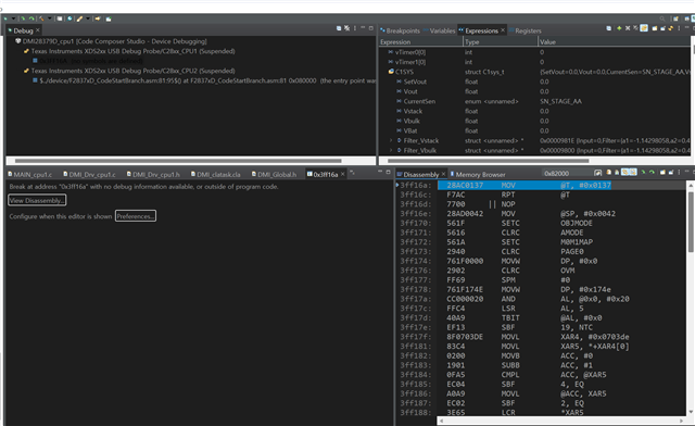 TMS320F28379D: boot error - C2000 microcontrollers forum - C2000™︎ microcontrollers - TI E2E ...