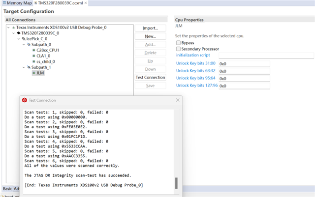 TMS320F280039C: JTAGLOCK - C2000 microcontrollers forum - C2000™︎ microcontrollers - TI E2E ...
