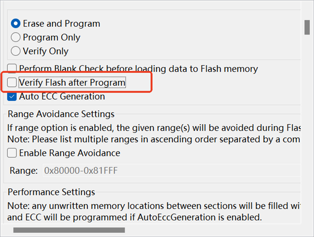 TMS320F280039C: flash error - C2000 microcontrollers forum - C2000™︎ microcontrollers - TI E2E ...