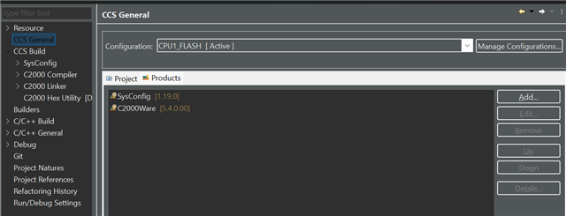 TMS320F280039C: sdk.json: Validation failed - C2000 microcontrollers forum - C2000™︎ ...