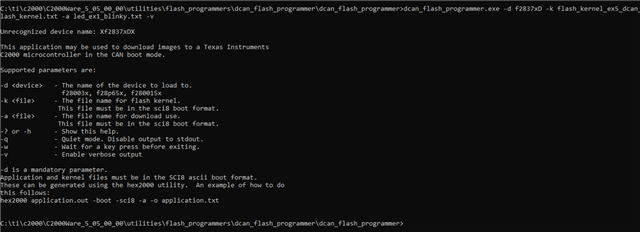 TMS320F28379D: Requesting information regarding code dump into flash through CAN. - C2000 ...
