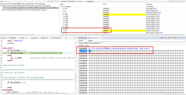 TMS320F280039C: TMS320F280039 - Vector table allocation - C2000 microcontrollers forum - C2000™︎ ...