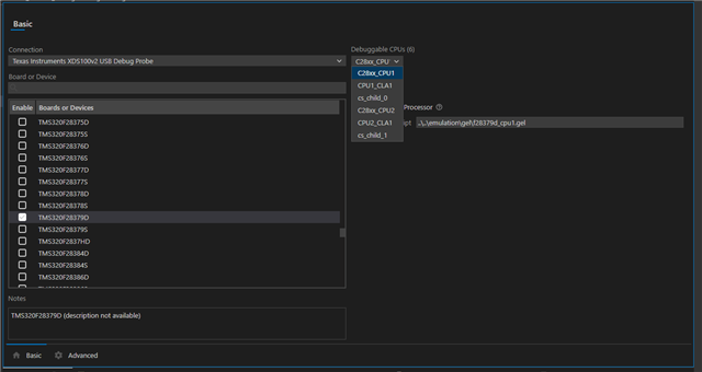 TMS320F28379D: unable to flash the code in experimenter's kit, however the code runs with ram ...