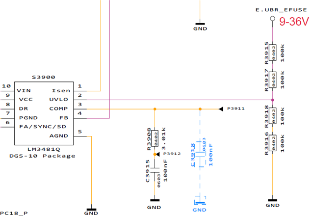 LM3481: LM3481 UVLO pin - Power management forum - Power management - TI E2E support forums