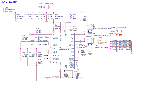 LM5145: improve efficiency - Power management forum - Power management ...