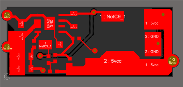 LM5012: Output voltage unstable after connecting load - Power management forum - Power ...