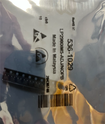 LP2980-ADJ: /NOPB - Power management forum - Power management - TI E2E ...