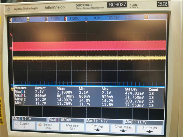 TPS2121: Startup output voltage ring with 2.5A load current - Power management forum - Power ...