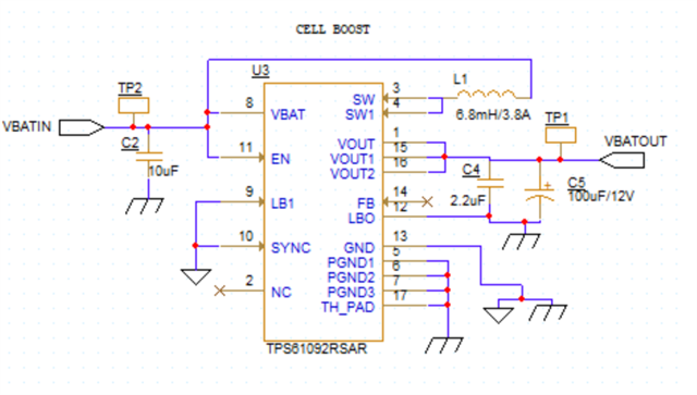 TPS61092: Output capacitors are shorted - Power management forum - Power management - TI E2E ...