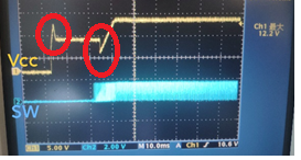 LM5116-12EVAL: Question about Vcc‘s overshoot - Power management forum - Power management - TI ...