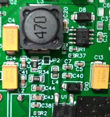 TPS5430: Fluctuation in voltage even at low current - Power management forum - Power management ...