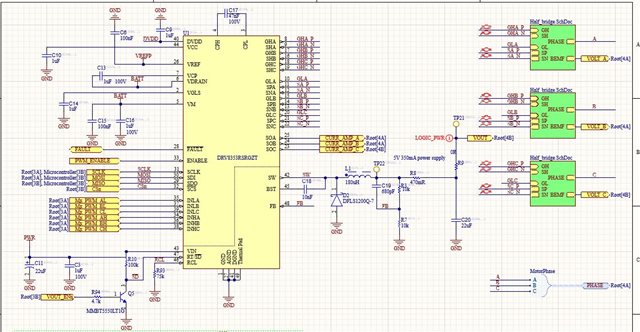 DRV8353R: DRV8353RS phase to phase short-circuit protection damage ...