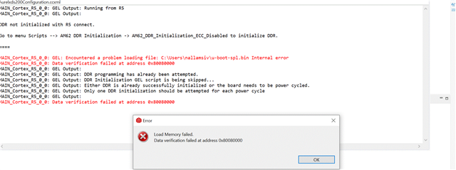 AM625: yocto tispl.bin debug using CCS with XDS200 JTAG. - Processors forum - Processors - TI ...