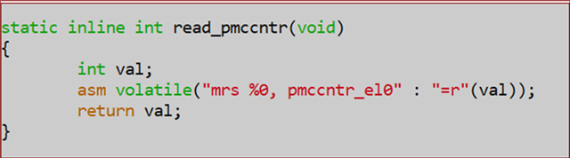 TDA4VM: Unable to obtain processor clock cycles in ARM processor (A72 ...