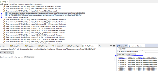 AM6442: GPMC single read fails - Processors forum - Processors - TI E2E support forums