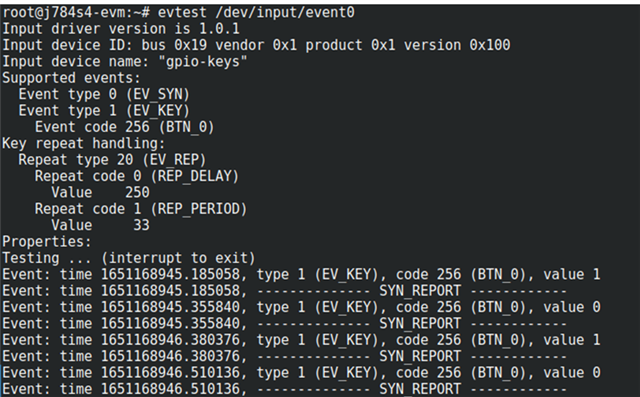 TDA4VH-Q1: Wake Up Domain GPIO Interrupt to A72 Linux Failed - Processors forum - Processors ...